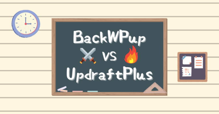 BackWPupとUpdraftPlusを徹底比較！メリット・デメリット・おすすめはどっち？ - 40JUMPUP!